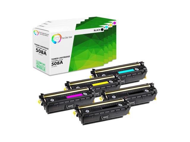 True Color Toner 508A Toner Cartridge 5 Pack - Premium Compatible ...