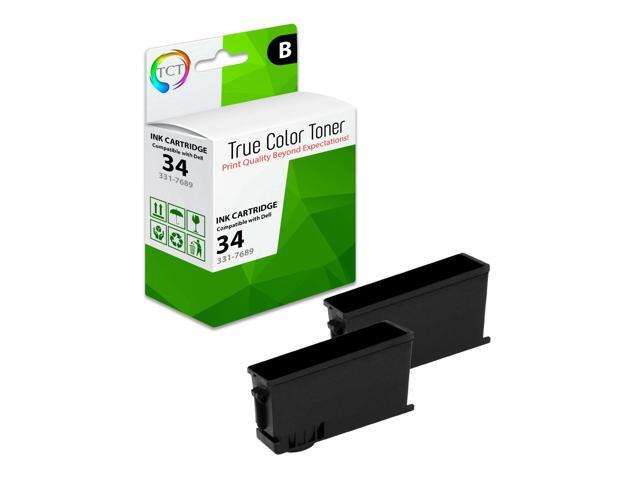 True Color Toner 34 Black Ink Cartridge 2 Pack - Premium Compatible ...