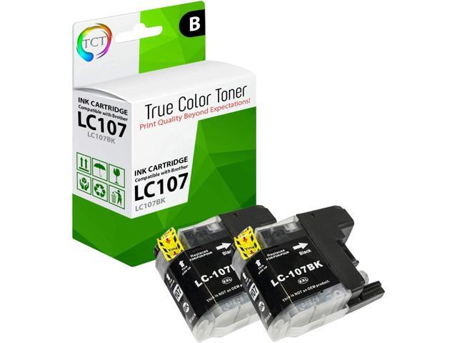 True Color Toner LC107 Black Ink Cartridge 2 Pack - Premium Compatible ...