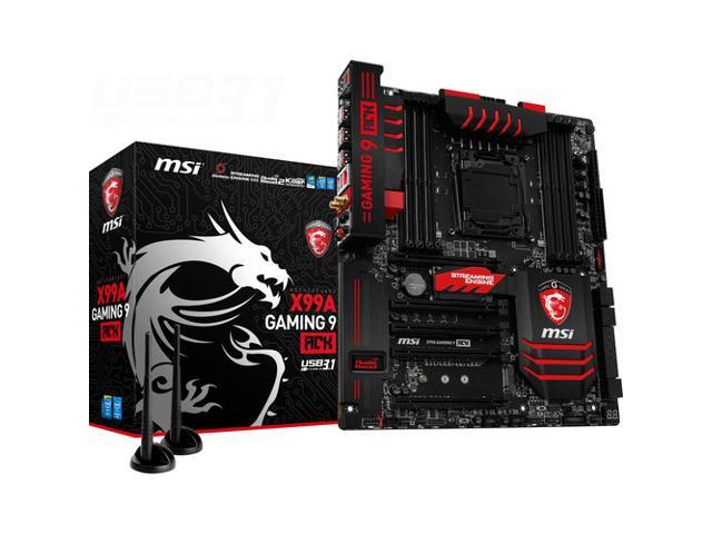Refurbished: MSI MSI Gaming X99A GAMING 9 ACK LGA 2011-v3 Intel X99 ...