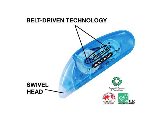 Fullmark Model B Correction Tape, 0.2" X 236 Inches each, 10-pack ...