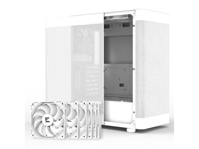 Zalman i4 Airflow ATX Mid-Tower Desktop Computer PC Case, Includes 6 x ...
