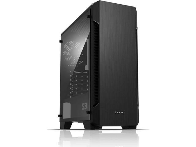 Refurbished: Zalman S3 ATX Mid Tower Desktop Computer PC Case, 3 x ...