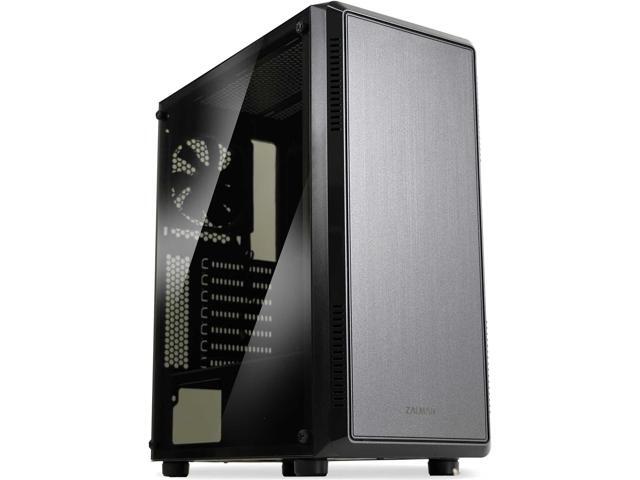 Refurbished: Zalman S4 Mid-Tower ATX Desktop PC Case, 2 x 120mm Fans ...