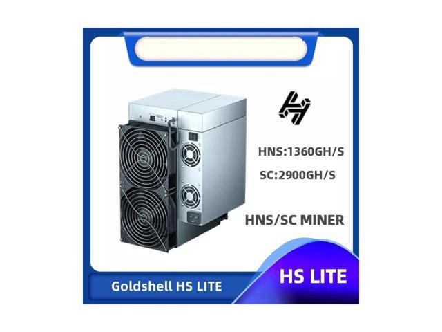 Used - Like New: New Release Gold shell HS LITE Miner HNS/SC Miner ...