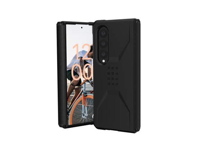 UAG Designed for Samsung Galaxy Z Fold 4 Case 2022 Black Civilian Sleek ...