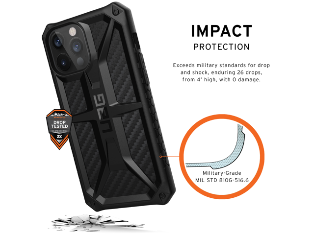 UAG iPhone 12 Pro Max Case [6.7-inch screen] Rugged Lightweight Slim ...
