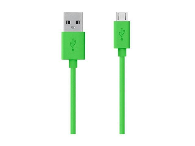 BELKIN F2CU012bt04-GRN Green Micro USB Charge/Sync Cable - Newegg.com