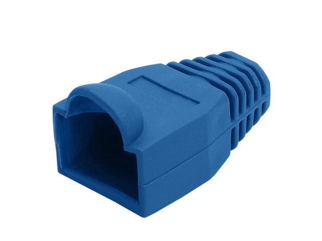 Cmple 50-Pack RJ45 Strain Relief Boots, RJ45 Boots for Cat6, Cat5e ...