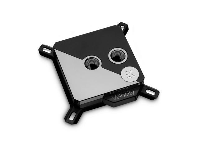 EKWB EK-Velocity Strike CPU Waterblock, RGB, Black Nickel / Black ...