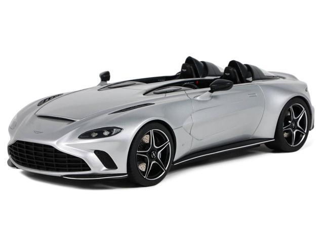 2020 Aston Martin V12 Speedster Silver Metallic 1/18 Model Car by GT ...