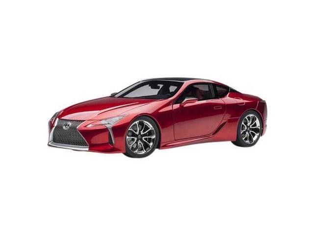 Lexus LC500 Metallic Red with Dark Rose Interior and Carbon Top 1/18 ...