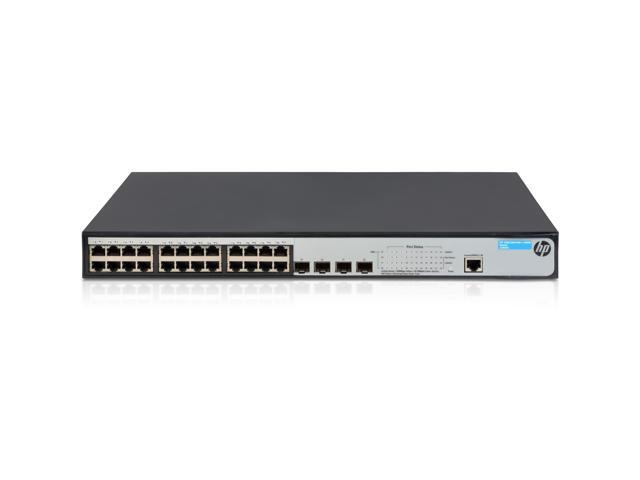 HPE 1920 Series 24-Port 180W Gigabit PoE+ Switch - Newegg.com
