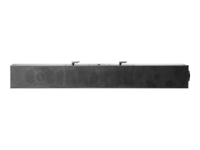 HP S100 - Sound bar - For Monitor - 2.5 Watt - Black S100 Sound Bar ...