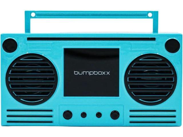 Bumpboxx Microboom Speaker Boombox Bluetooth - Bumpin Blue - Newegg.com