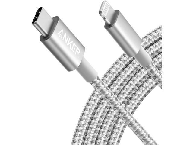 Anker iPhone 12 Charger Cable, New Nylon USB-C to Lightning Charging ...