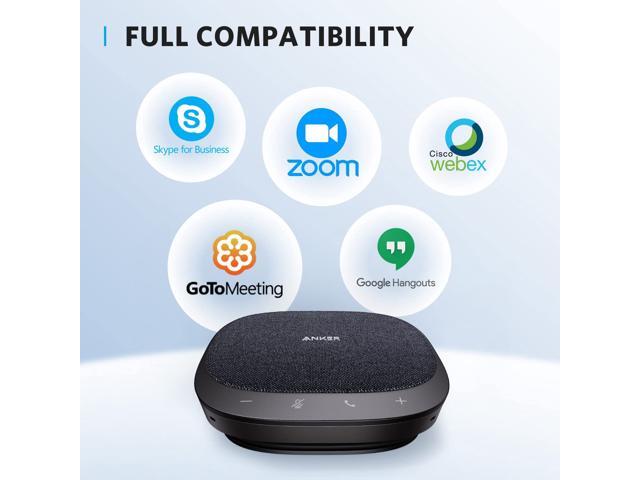 Anker PowerConf S330 USB Speakerphone, Conference Microphone for Home Office, Smart Voice ...