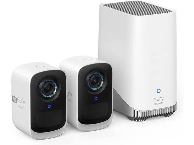 eufy security S300 eufyCam 3C 2-Cam Kit, Security Camera Outdoor ...