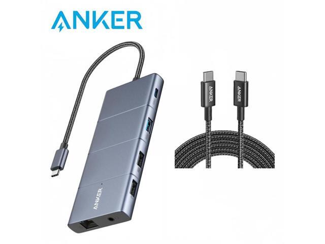 Anker 565 11-in-1 USB C Hub, 10 Gbps USB-C and USB-A Data Ports, 4K ...