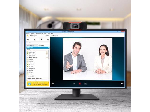 Web Cam with Microphone, Mini USB 12 Megapixel 480P Computer Camera ...