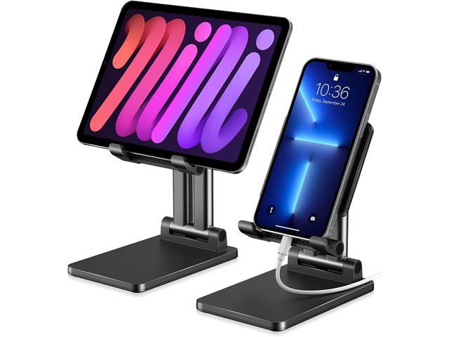 Universal Cell Phone Desk Mount Stand Foldable Phone Holder, Adjustable ...