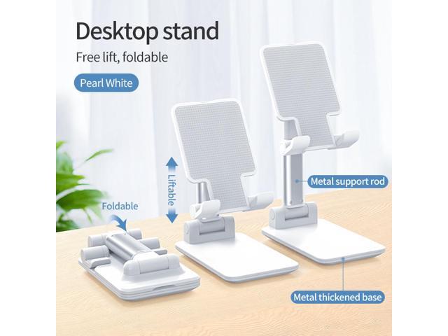 Upgraded Desktop Cell Phone Holder, Adjustable Desktop Cell Phone Stand ...