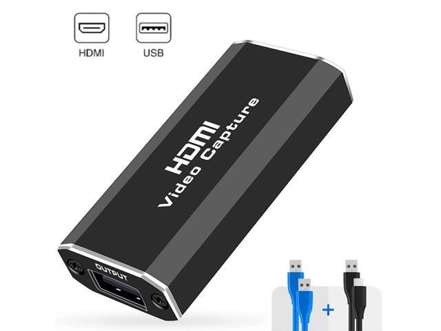 Video Capture Card, 4K HDMI to USB Game Capture Card, Full HD 1080P ...