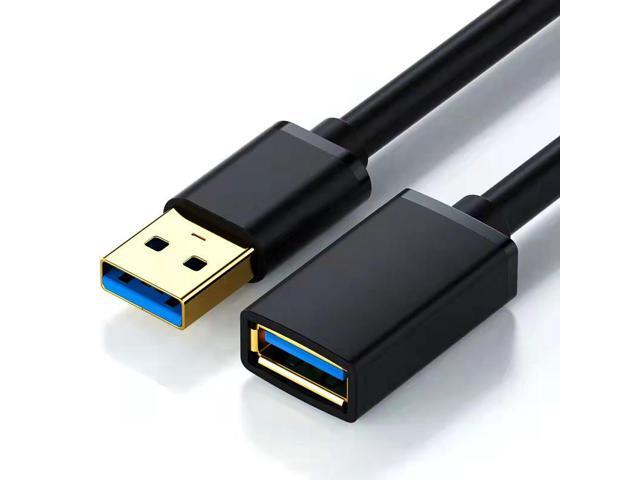 USB Extension Cable, (3 Pack 1.64FT) USB 3.0 Extension Cable Male to ...