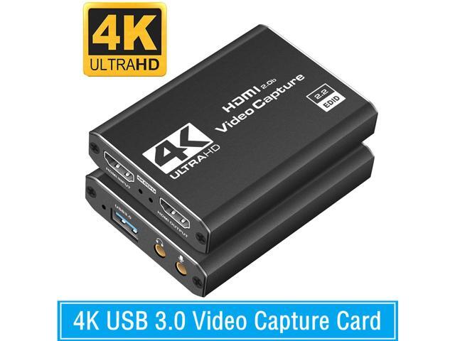 USB3.0/USB-C HDMI Video Capture Card for OBS Twitch Game Live Streaming ...