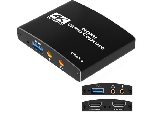 LUOM 4K Video Capture Device Video Capture Card 1080P 60fps, Dongle ...