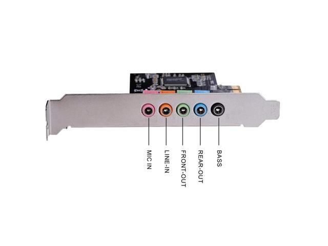 En-Labs PCIe Sound Card, 5.1 Internal Sound Card for PC Windows 10 w ...