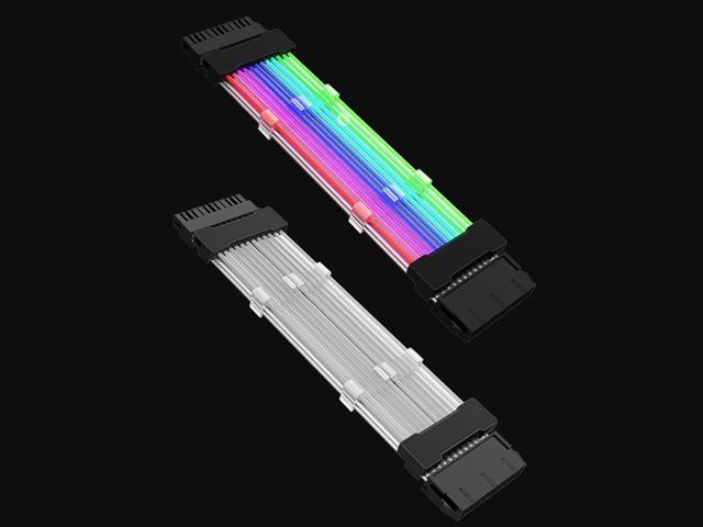EN-Labs Motherboard ATX 24 Pins Addressable RGB Power Extension Cable ...