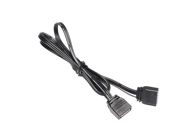 EnLabs 12V 4pin RGB Female to Female Flat Cable,4 Pin Extension ...
