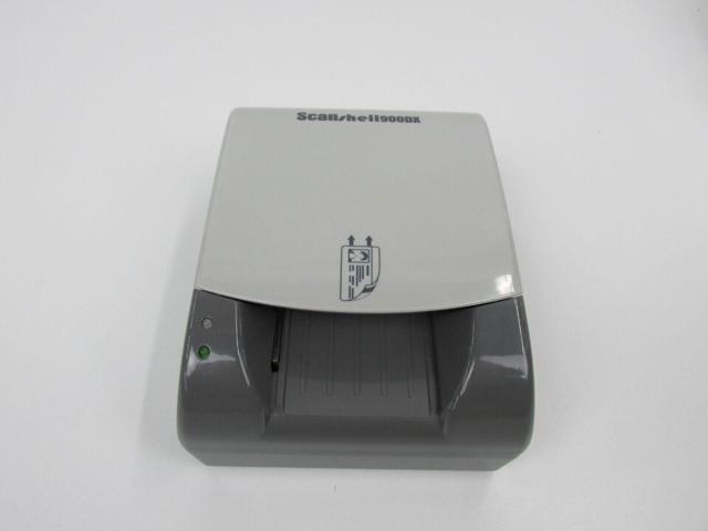 ScanShell 900DX 2-Sided Card Duplex Scanner w/ AC power adapter in Box ...