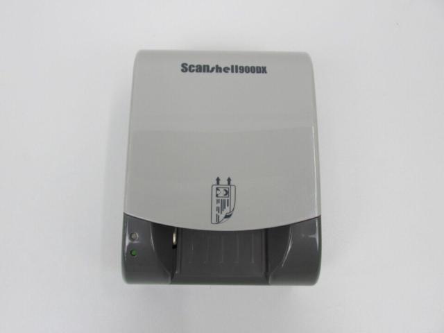 ScanShell 900DX 2-Sided Card Duplex Scanner w/ AC power adapter in Box ...
