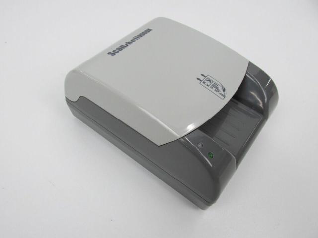 ScanShell 900DX 2-Sided Card Duplex Scanner w/ AC power adapter in Box ...