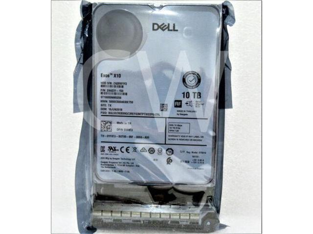 (NOT FOR HOME PC!) YF87J 0YF87J Dell EXOS X10 10TB 7.2K RPM 12Gb/s 3.5 ...