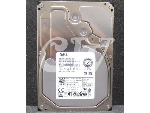 09X09C 9X09C Dell ENTERPRISE 8TB 7200RPM 6Gbps 3.5" SATA HDD Hard Drive ...