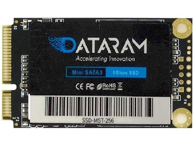 DATARAM 256GB mSATA 6Gb/s SSD, Internal Solid State Drive Mini Sata ...