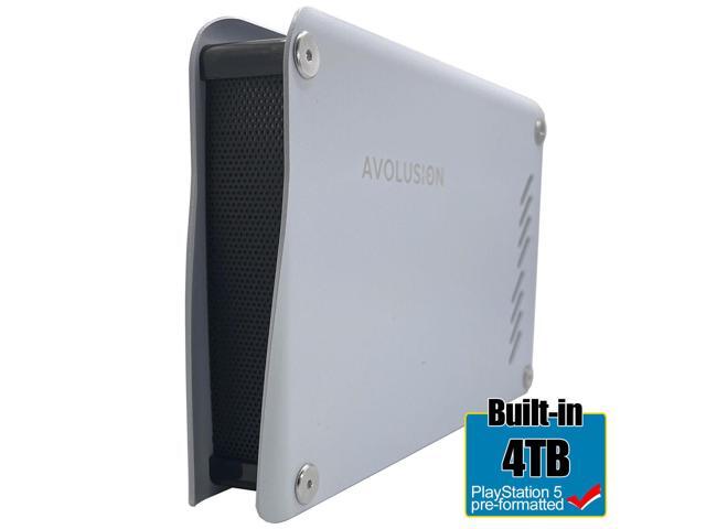 Avolusion PRO-M5 4TB USB 3.0 External Gaming HD for PS5 (White) 2YR ...