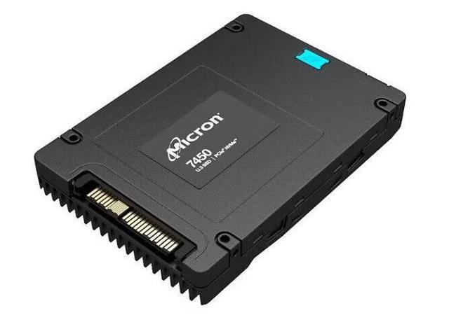 Micron MTFDKCC3T2TFS-1BC1ZABYYR 7450 MAX 3.2TB NVMe PCIe 4.0 3DTLC U.3 ...