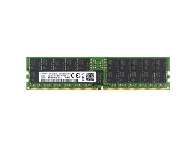 Samsung 64GB DDR5 4800 PC5-38400R 2Rx4 RDIMM REG Memory RAM (M321R8GA0BB0-CQK) - Newegg.com