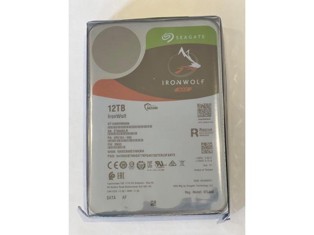 Refurbished: SEAGATE IRONWOLF NAS 12TB ST12000VN0008 3.5 INCHES SATA ...