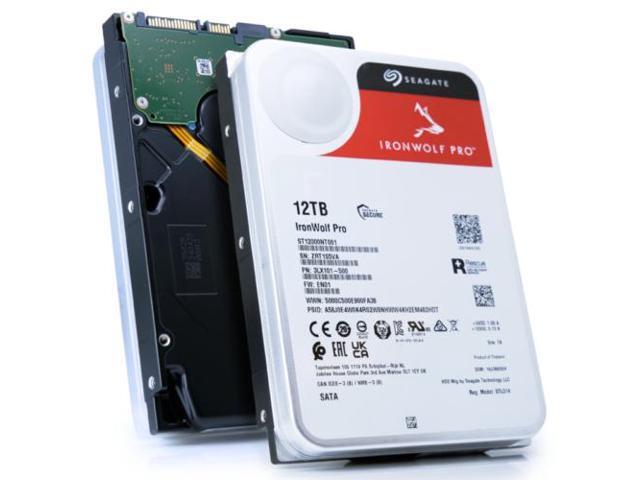 Seagate IronWolf Pro 12TB 7.2K RPM SATA 6Gb/s 3.5in Enterprise HDD ...