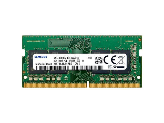 Samsung 8GB DDR4 3200 MHz PC4-25600 SODIMM Laptop Memory RAM (M471A1G44AB0-CWE) - Newegg.com