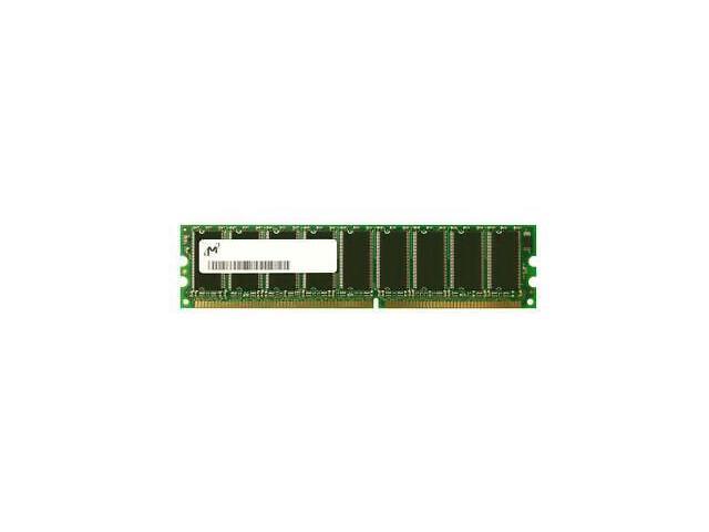 MT9VDDT6472AG-40BD1 Micron 512MB 184 Pin PC3200 DDR-400MHz CL3 ECC ...