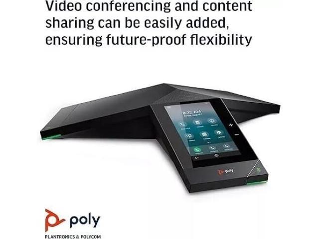 Polycom RealPresence Trio 8500 Conference IP Phone 5" Touchscreen 2200 ...