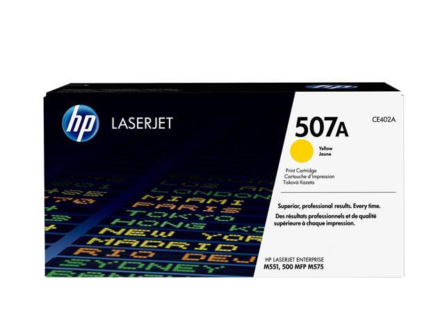 HP 507A Yellow Original LaserJet Toner Cartridge, ~6,000 pages, CE402A ...