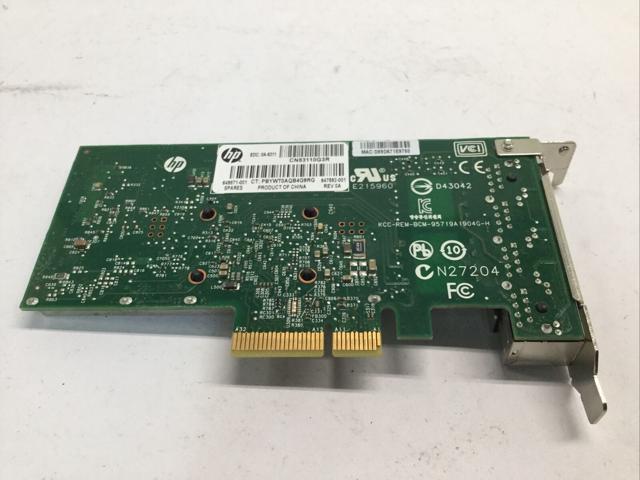HP Ethernet 1Gb 4-Port 331T Adapter Network Card 649871-001 647592-001 ...