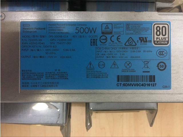 Refurbished: 720478-B21/754377-001/723595-501/723594-001/HSTNS-PC40-HP ...